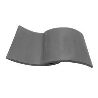China Asian Antique Style Dark Grey Ridge Crown Tiles Decorative Synthetic Roof Ridge Set for Courtyard Gates & Garden Perimeter Walls for sale