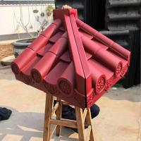 China Lightweight PP Synthetic Chinese Roof Sheets Integrated Plastic Antique Roof Tile Panels for Storefront Canopy & Interior Decor for sale