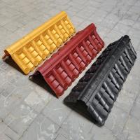China Chinese Style Perimeter Wall Cap Tiles Plastic Lightweight Composite Eaves & Ridge Tile Supplies for Landscape Architecture for sale