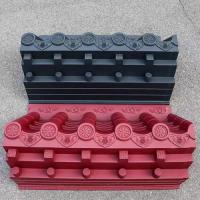China Modular Asian Style Wall Top Eaves Cover Weatherproof Resin Chinese Roof Ridge Tiles for Hotel & Restaurant Wall Decor for sale