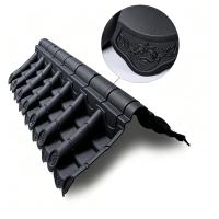 China Modular Double-Sided Chinese Style Gate Canopy & Wall Dual-Sloped PP Polymer Roof Tiles Ridge & Eaves Modules for sale