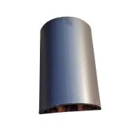 China J-Type Japanese Wave Profile Roofing Tiles Heavy-Duty Dark Grey Interlocking Tile Sheets for Commercial & House Slope Roofs for sale