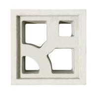 China Concrete Latticework Breeze Tiles Precast Cement Hollow Bricks for Breathable Outdoor Courtyard Walls & Sunscreens for sale