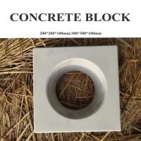 China White Concrete Round Hole Breeze Blocks Precast Cement Circular Aperture Screen Blocks for Villa Boundary & Patio Privacy Walls for sale