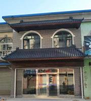 China Synthetic Resin Wall Coping Roof Tiles Plastic ASA Chinese Fence Topper Sheets with Fretwork Ridge for Garden Building for sale