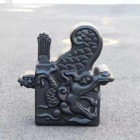 China Interior/Exterior Chinese Style Entrance Gate PVC Roof Tile Kit Lightweight Plastic Canopy Panels for Hotel Lobby Portals for sale