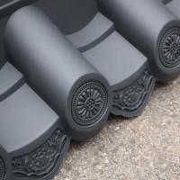China Roofing Decoration Plastic Korean Hanok Roof Sheet Bar Restaurant Front Tiles Easy Install for sale