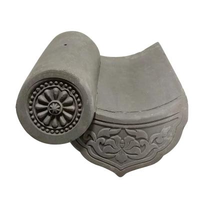 China Grey Chinese Old House Roof Tiles for sale
