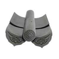China Grey Chinese Old House Roof Tiles for sale