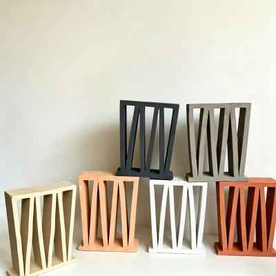 China Modernist Linear Many Colors Clay Screen Blocks Terracotta Breeze Bricks for Privacy Walls & Feature Facades for sale