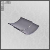 China Grey Temple Flat Clay Roof Tiles for sale