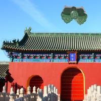 China Asian style Chinese Temple Pagoda Tiles Roof Green for sale