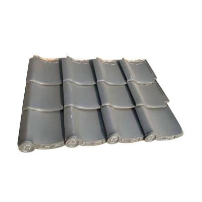 China 310*310mm Japanese Roof Tiles Available Grey Clay Material For Different Architectural Styles for sale