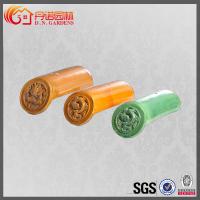 China Traditional Chinese ceramic roof tiles yellow color for temple restoration for sale
