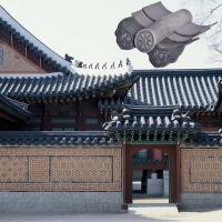 China Traditional 180mm Chinese Clay Roof Tiles Grey Matt Unglazed Japanese Roof Tile for sale