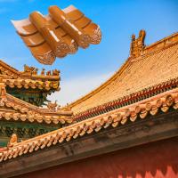China Antique Temple Chinese Glazed Roof Tiles for sale