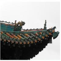 China Grey Chinese Old House Roof Tiles for sale
