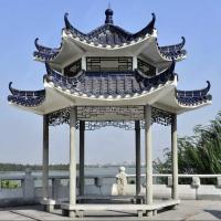 China Grey Chinese Old House Roof Tiles for sale