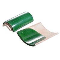 China Tea House Green Glazed Roof Tiles for sale