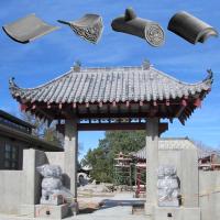 China Antique Japanese Clay Roof Tiles for sale