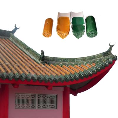 China Clay burn roof tiles for Chinese temple restoration in Malaysia for sale