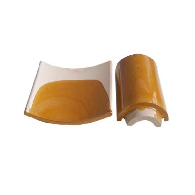 China Japanese garden gate ceramic roof tiles for sale