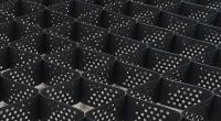 China 3D HDPE Slope Protection Geocell Driveway Gravel Stabilizer 356mm for sale