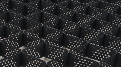 China 3D HDPE Slope Protection Geocell Driveway Gravel Stabilizer 356mm for sale