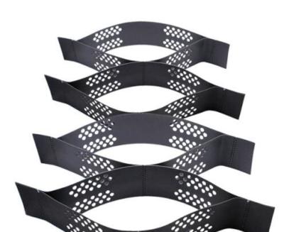 China Textured Surface Hdpe 3D Geocell For Bank for sale