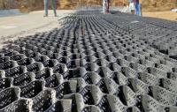 China Cellular Confinement Gravel Path Stabilizer Grid Geocell Slope Stabilization for sale