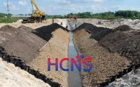 China Plastic HDPE Black Slope Protection Geocell Ground Grid Paver Flexible for sale