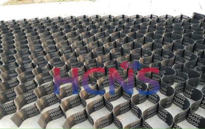 China custom textured HDPE Geocell Retaining Wall And Road Construction Stabilization for sale