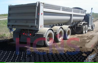 China Smooth Geoweb Geocell Soil Stabilization Cellular System ASTM standard for sale