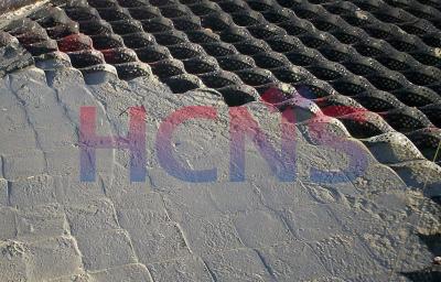 China Driveway Gravel HDPE Geocell Grid Geocell Slope Protection Plastic Geowebs for sale