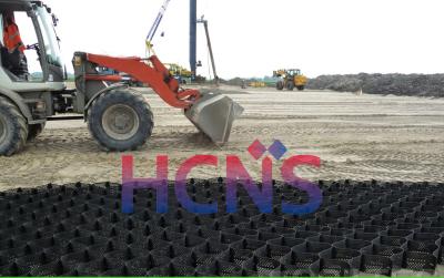 China HDPE Gravel Stabilizer Cellweb System 100mm For Reinforcing Subgrade Base Interface for sale