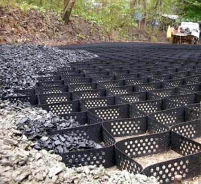 China Plastic HDPE Geocell Geoweb Erosion Control For Steep Embankment for sale