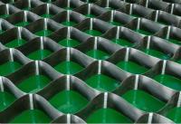 China PET High Strength Riveted Geo Cell Grid Gravel Grid Mat For Road Envirogrid for sale