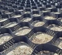China Textured And Perforated HDPE Geocell Ground Enhancement Cellular System Geo Cell for sale