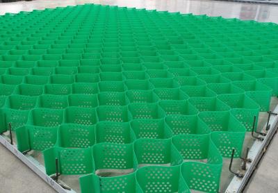 China Road Driveway Slope Reinforcement Plastic HDPE Geocell Textured Smooth Gravel Stabilizer Grid for sale