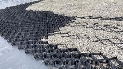 China Honeycomb HDPE Geocell Plastic Gravel Grids Paver Stabilizer For Road Soil Stabilization for sale