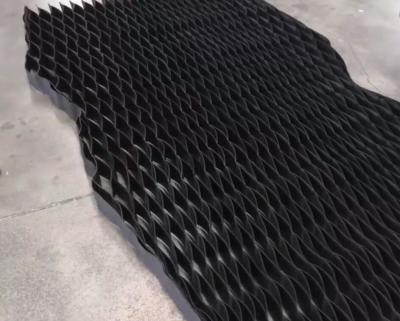 China 75mm Height HDPE Geocell With Black Color For Soil Stabilization for sale