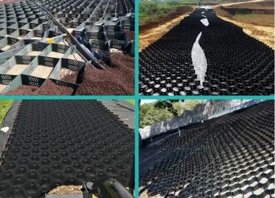China Road Construction Perforated HDPE Geocell Driveway For Erosion Control for sale