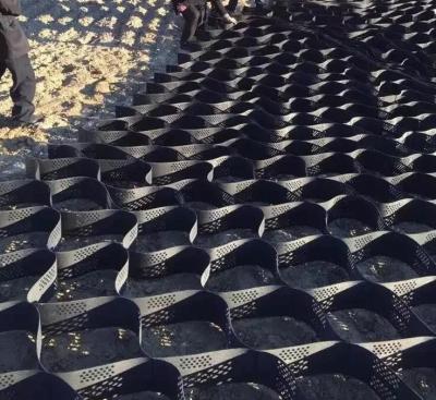 China Gravel Driveway HDPE Geocell Slope Protection Plastic Geocell Ground Grid Paver for sale