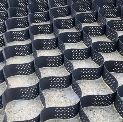 China Gravel Stabilizer HDPE Geocell 50Mm Geocell Ground Grid For Walkway Driveway for sale