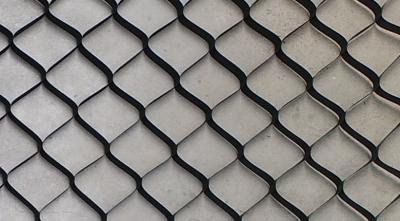 China Perforated High Intensity Driveway HDPE Geocell Grass Ground Ribbon Gravel Grid for sale