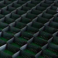 China 50mm-300mm Height Hdpe Geocells Cellular Confinement System/Ground Stabilization Grid 1.0mm Thickness Geocell for sale
