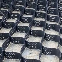 China Slope Protection HDPE Geocell Honeycomb Sheet Plastic Geo Cell for sale