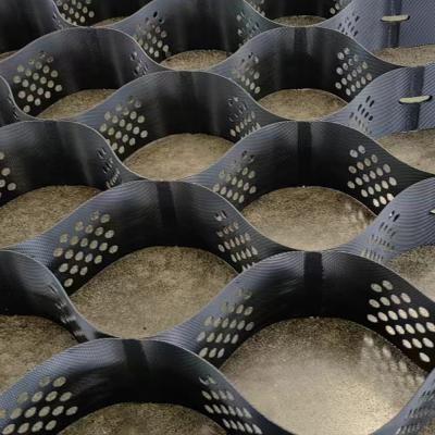 China Perforated Surface Hdpe Geocell Reinforcement 100mm150mm for sale