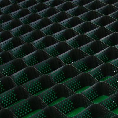 China Honeycomb Stabilizer System HDPE Smooth 200mm Plastic Geocell Road Construction for sale