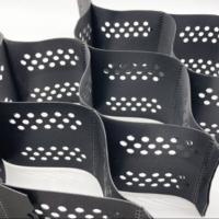 China Textured And Perforated HDPE Geocell Ground Enhancement Cellular System Geo Cell for sale
